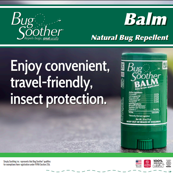 Bug Soother Balm Natural Mosquito Repellent 0.52 oz. - Bug Soother: Bug ...
